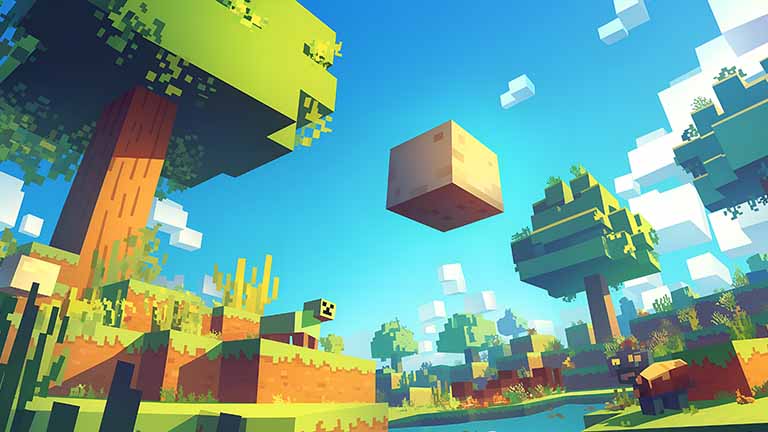 Minecraft Landscape Desktop Wallpaper - Minecraft Wallpaper 4K