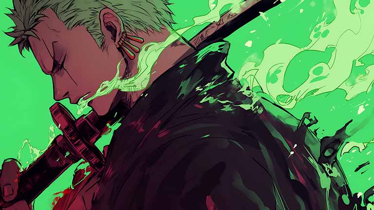 Luffy & Zoro One Piece Desktop Wallpaper 4K - Anime HD Wallpaper