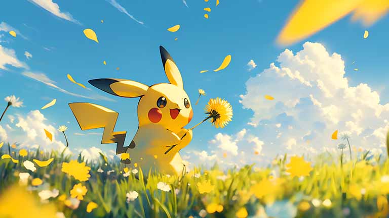 Free and cool Pikachu Wallpaper in 4K - Pikachu Desktop Wallpaper