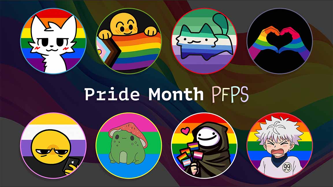 🏳️‍🌈 Pride Month PFPs: Show ur Colors with Pride! LGBTQ+ PFPs