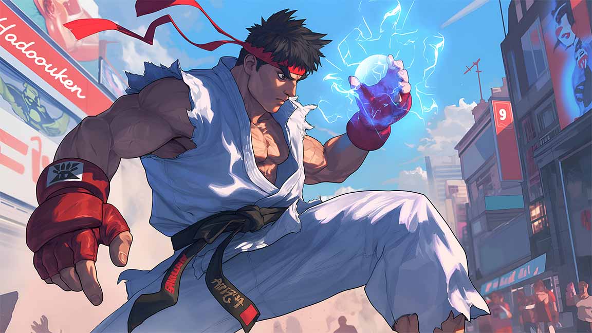 Ryu Street Fighter Desktop Wallpaper - Games Wallpapers HD & 4K