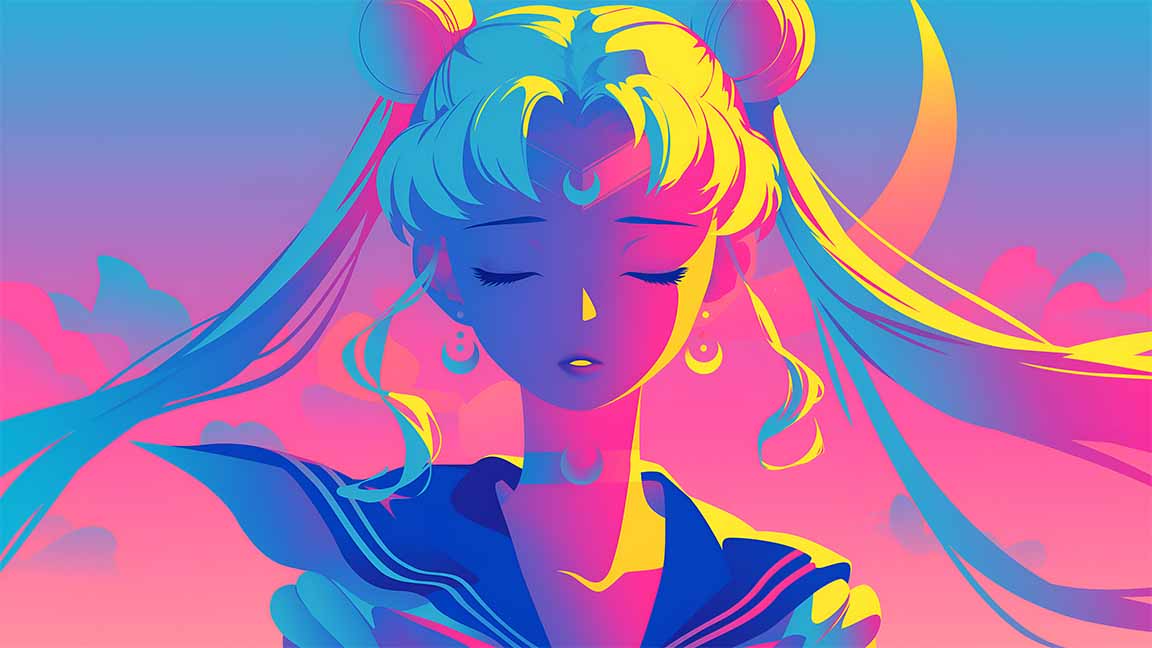 Sailor Moon Wallpaper in 4K - Sailor Moon Anime Desktop Wallpaper