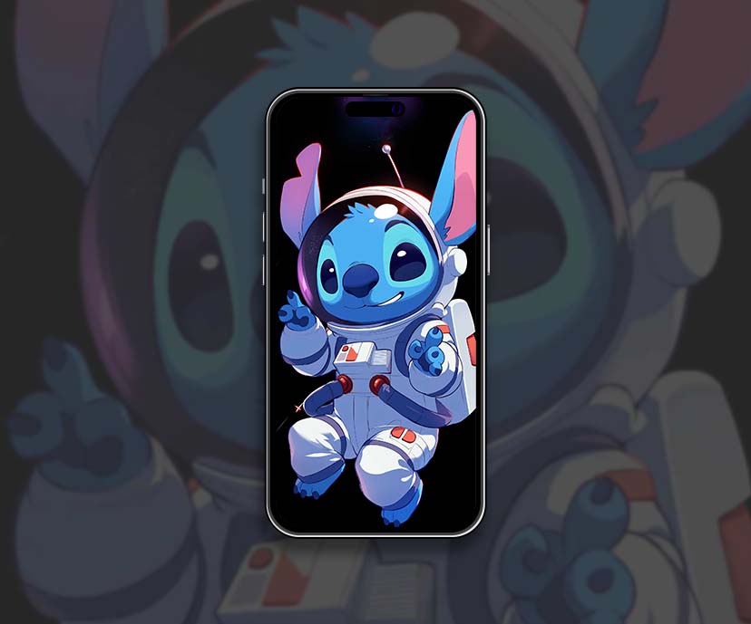 Stitch Autumn Leaves Cute Fall Wallpapers - Cartoon HD Wallpapers