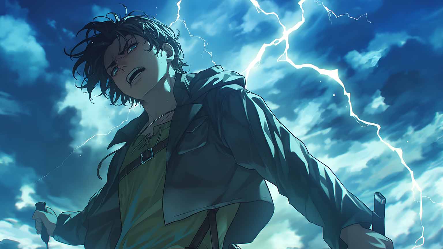 Eren Yeager Desktop Wallpaper 4K - Free Anime AoT Wallpaper 4k