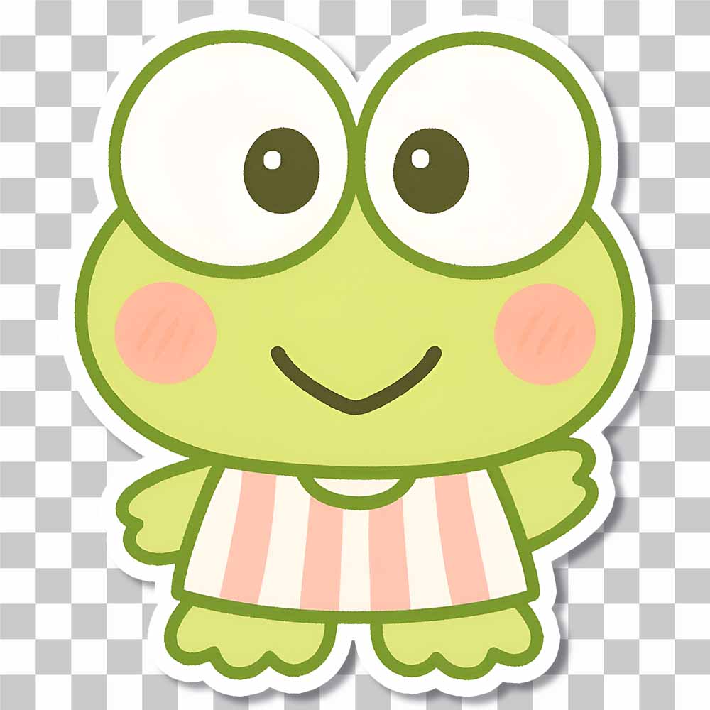 Cute Keroppi Sanrio PNG Sticker Download - Wallpapers Clan