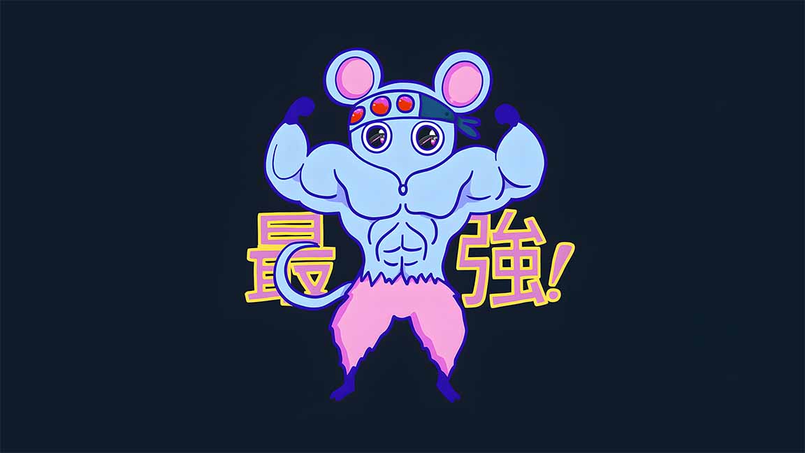 Demon Slayer Shino Buff Mice Desktop Wallpaper - 4K Wallpapers