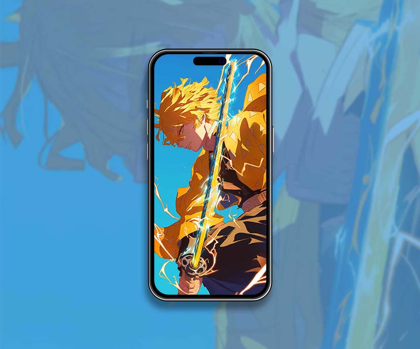 Demon Slayer Zenitsu Electric Strike Wallpapers - Anime Wallpapers