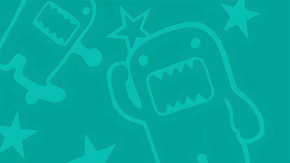 Domo Kun Pattern Cool Desktop Wallpaper - Download in HD & 4K