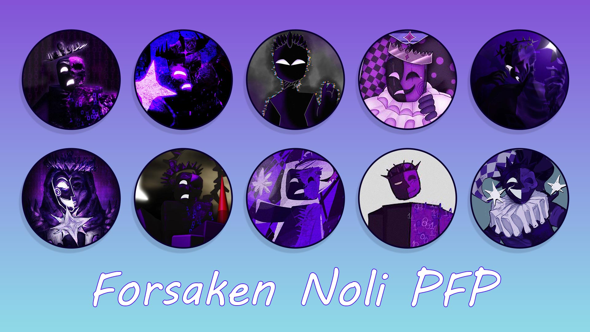 Forsaken Noli PFP - Dark and Powerful Profile Pictures ⚔️🖤