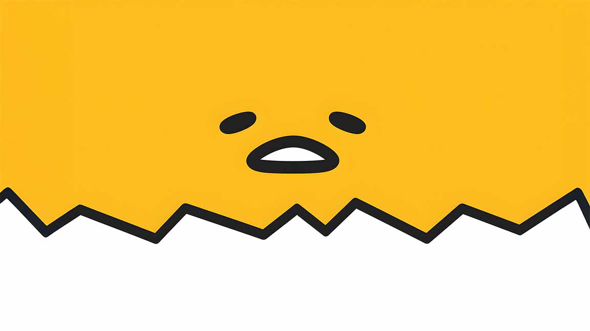 Lazy Egg Wallpaper