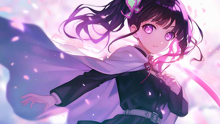 Kanao Tsuyuri Butterfly Desktop Wallpaper - Download in HD & 4K