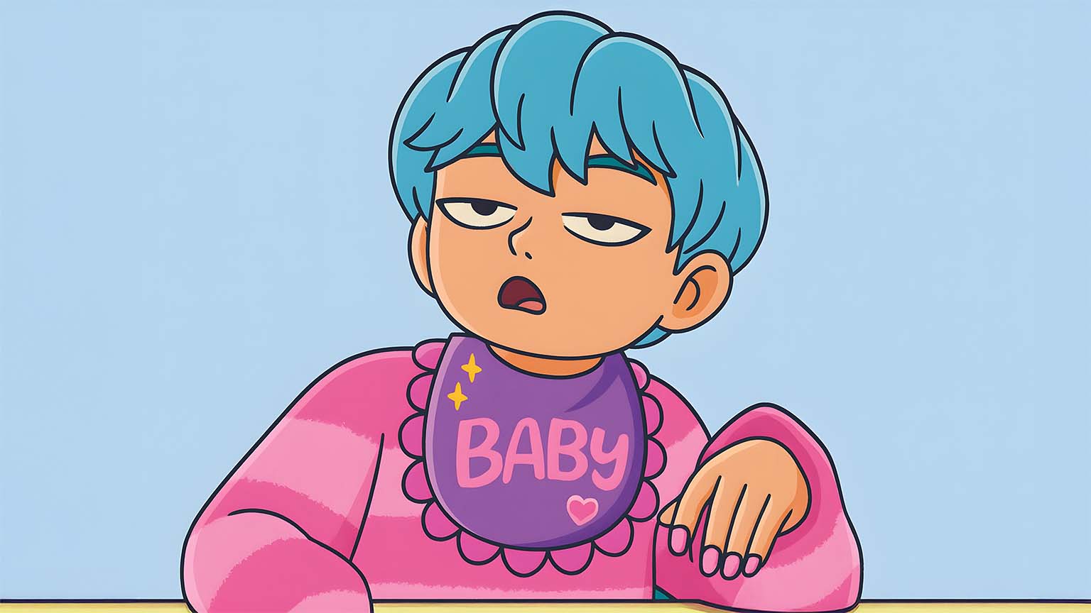 Kpop Demon Hunters Baby Saja Boys Desktop Wallpaper 4K & HD