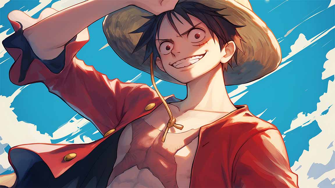 Luffy One Piece Smile Energy Desktop Wallpaper - 4K Wallpapers