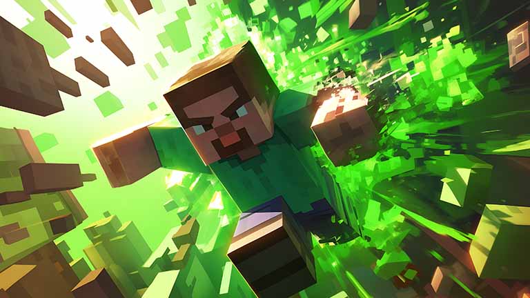 Minecraft Landscape Desktop Wallpaper - Minecraft Wallpaper 4K