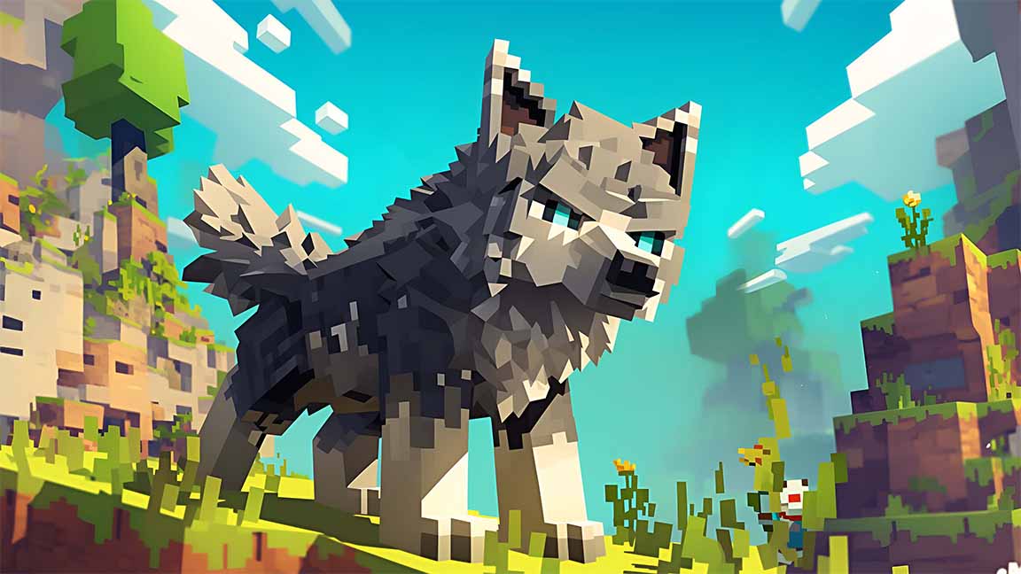 Minecraft Landscape Desktop Wallpaper - Minecraft Wallpaper 4K