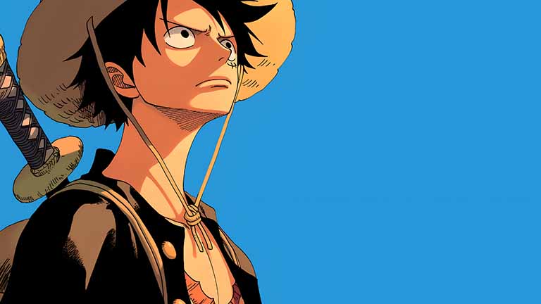 Free One Piece Monkey D. Luffy Looking Up Desktop Wallpaper