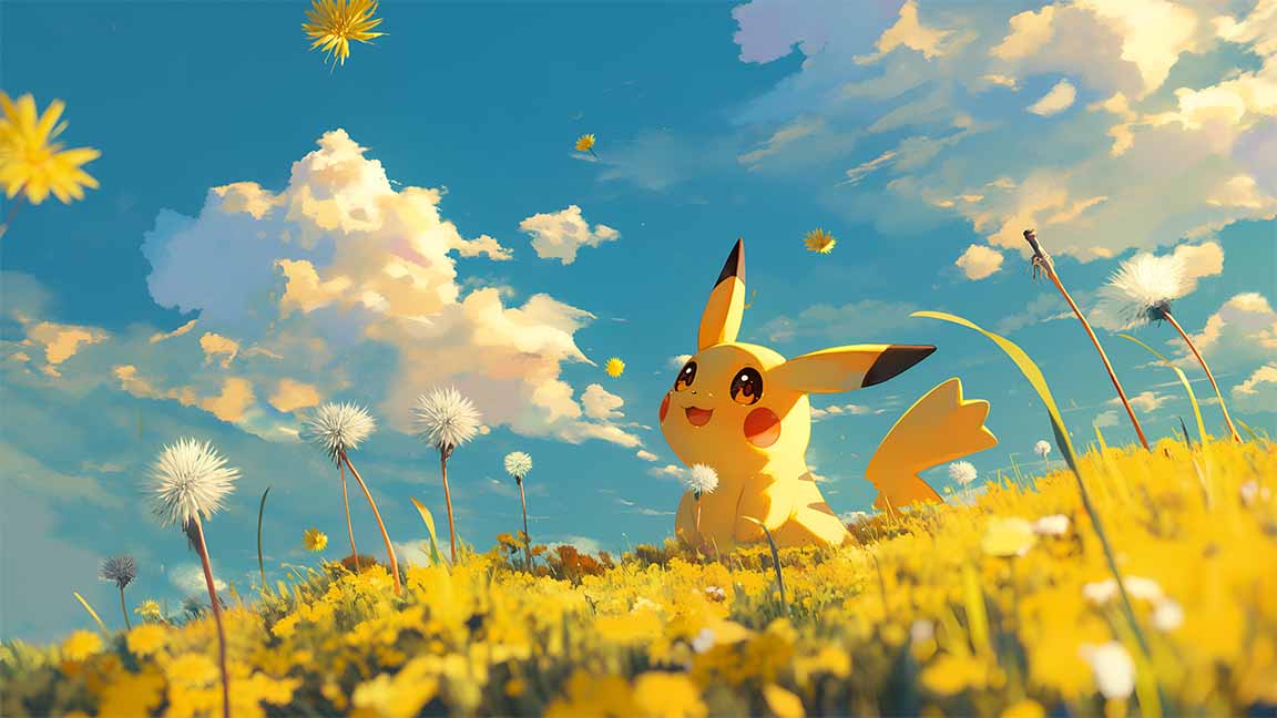 Free and cool Pikachu Wallpaper in 4K - Pikachu Desktop Wallpaper