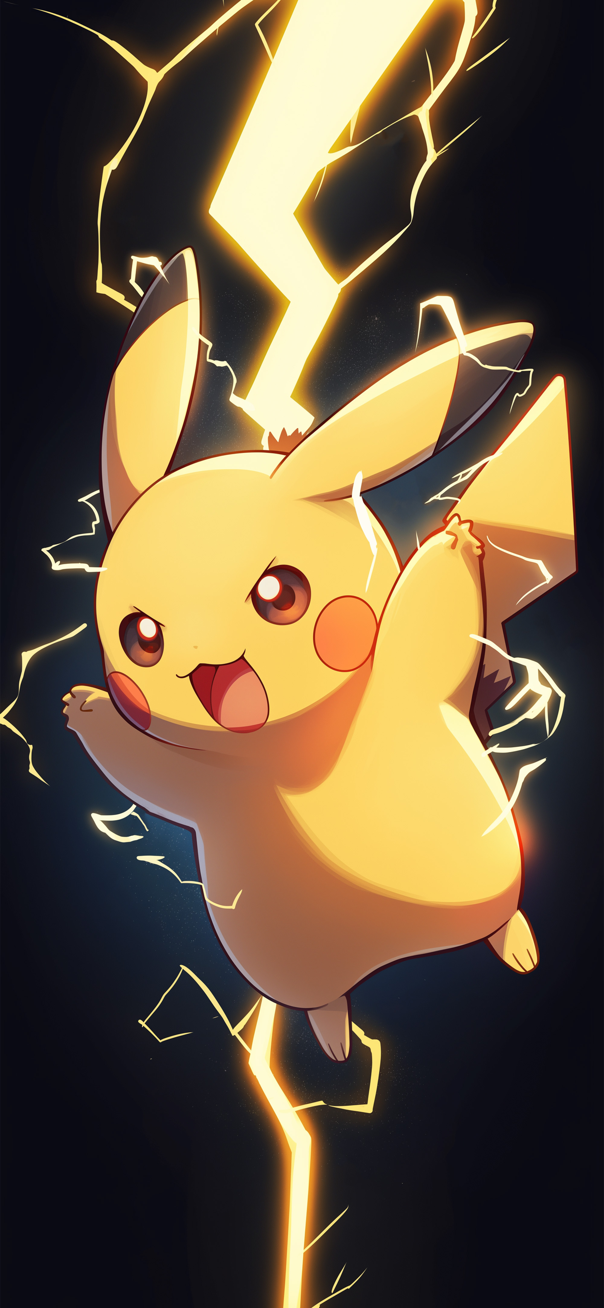 Pikachu Thunderbolt Epic Attack Wallpapers - Pokemon Wallpapers