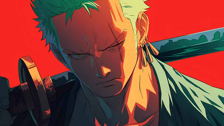 Monkey D. Luffy & Roronoa Zoro Dual Desktop Wallpaper 4K