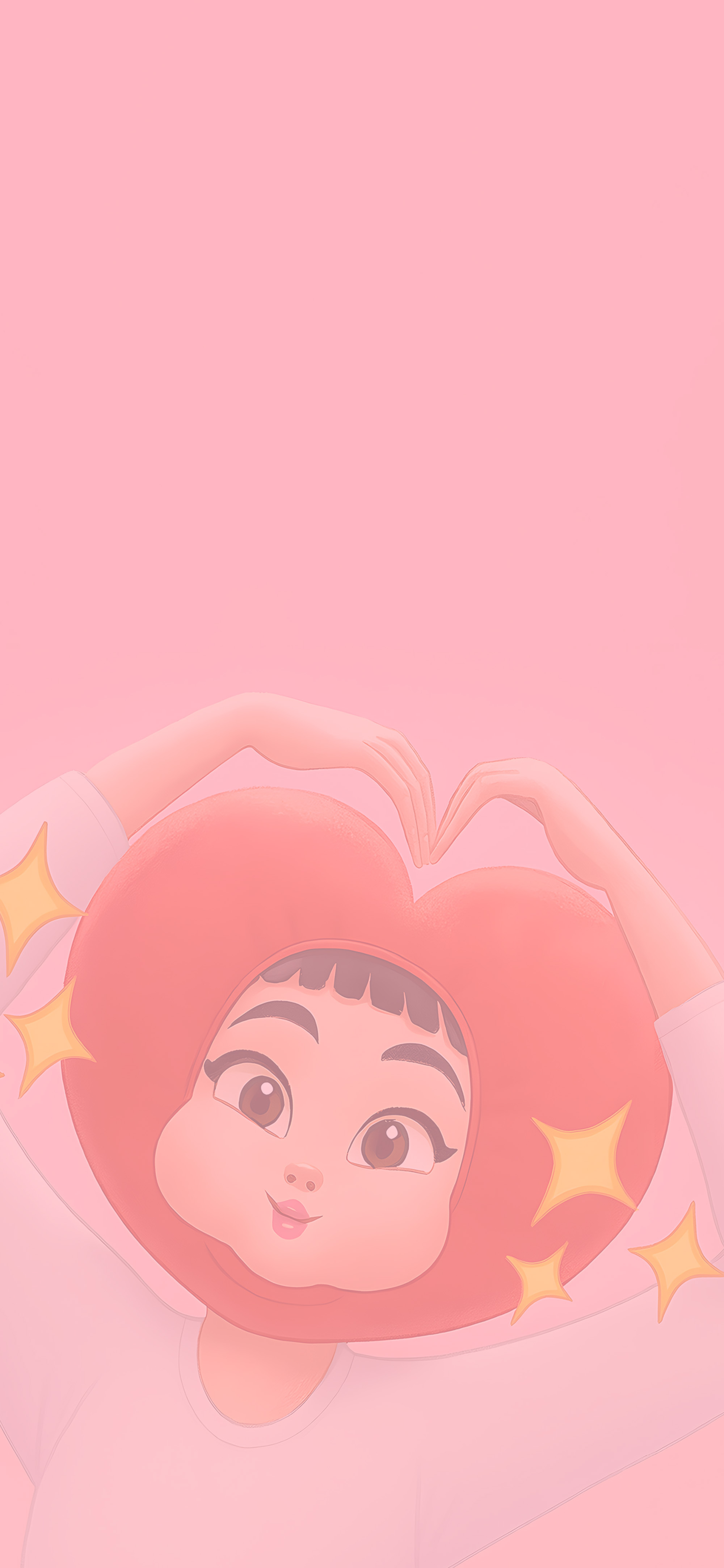 Zoey Heart Pose Kpop Demon Hunters Wallpapers - HD Wallpapers