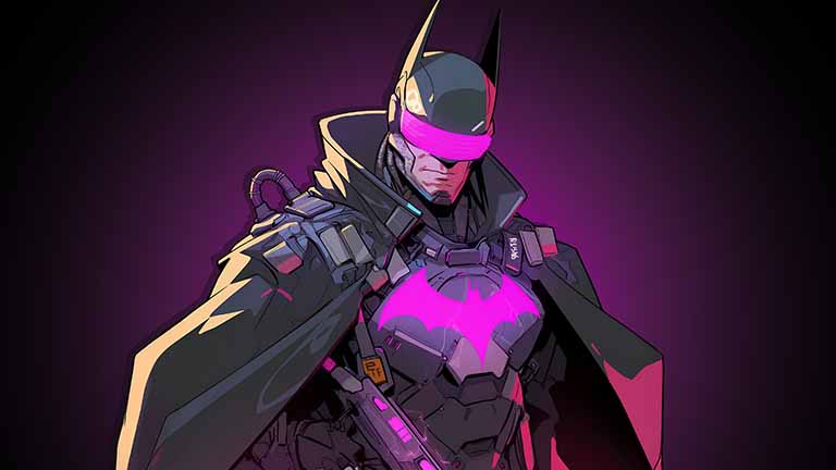 Aesthetic Batman Desktop Wallpaper 4K - Dc Comics Wallpapers 4K