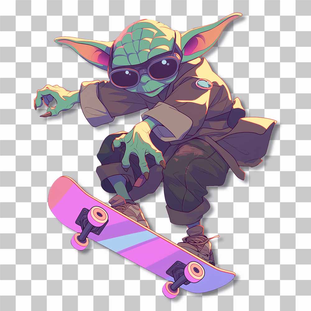 Cute Baby Yoda Sticker PNG: Free Grogu from Star Wars - Wallpapers Clan