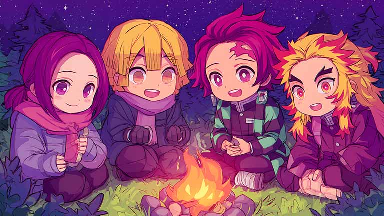 Kyojuro Rengoku Desktop Wallpaper 4K - Demon Slayer Wallpapers