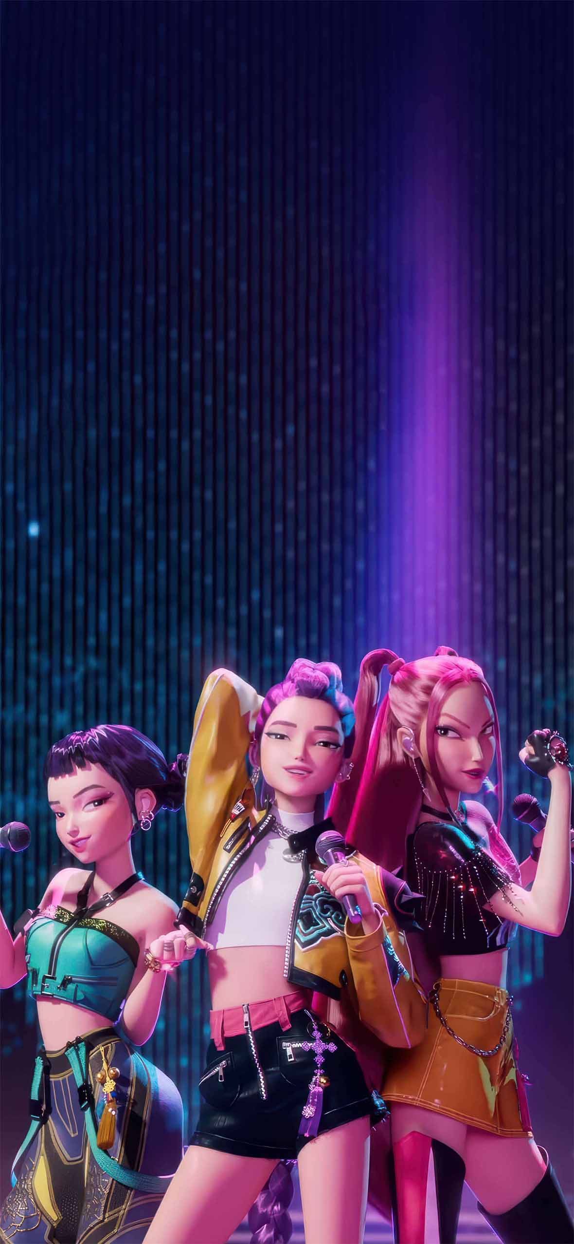 Kpop Demon Hunters HUNTR/x Wallpapers - Girls Band Wallpapers