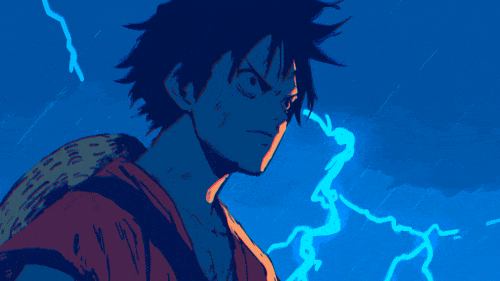 Gif Animado De Luffy