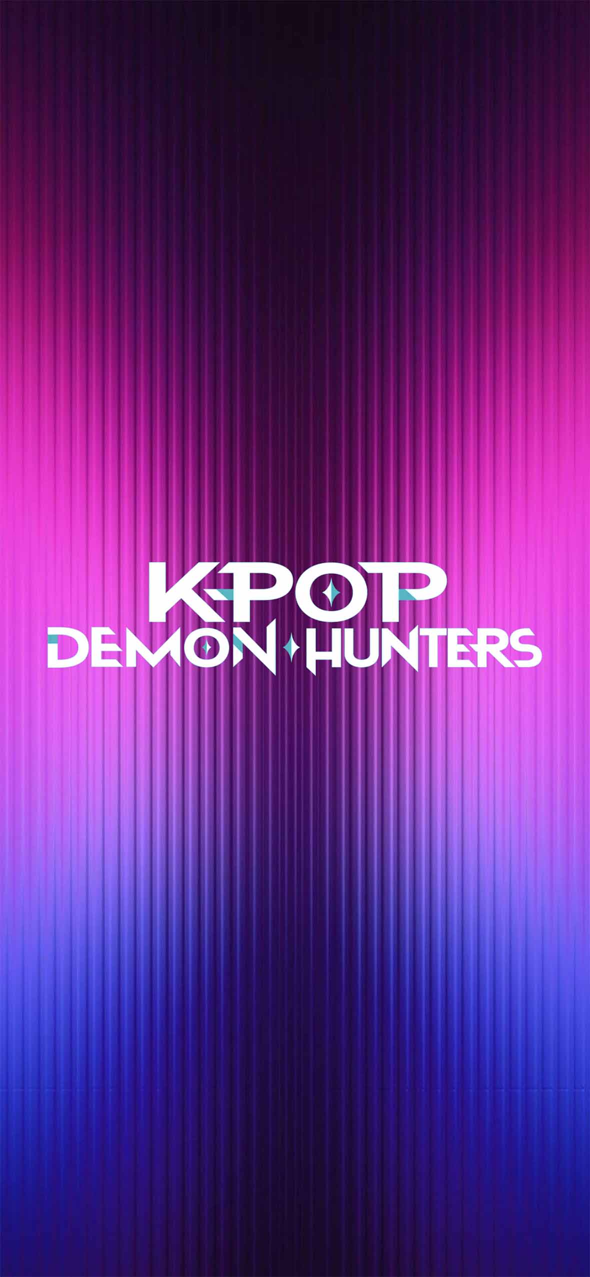 Neon Kpop Demon Hunters Logo Wallpapers - Cartoon Wallpapers