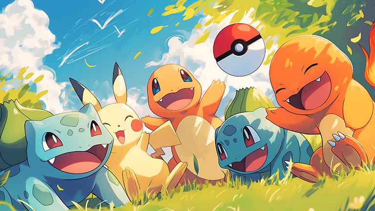 Squirtle Charmander Bulbasaur Wallpaper