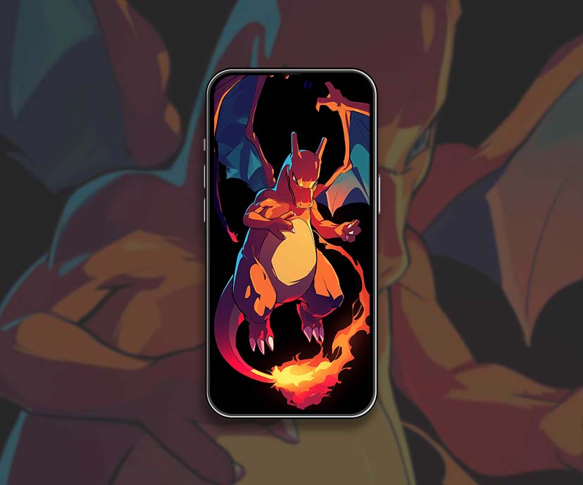 Pokemon Charizard Flame Battle Wallpapers - Anime Wallpaper HD