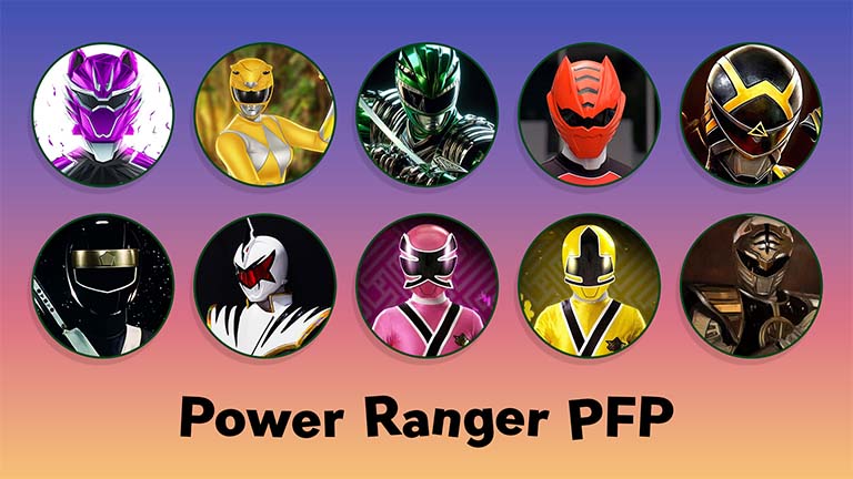 Power Ranger PFP - Heroic and Action-Packed Profile Pictures