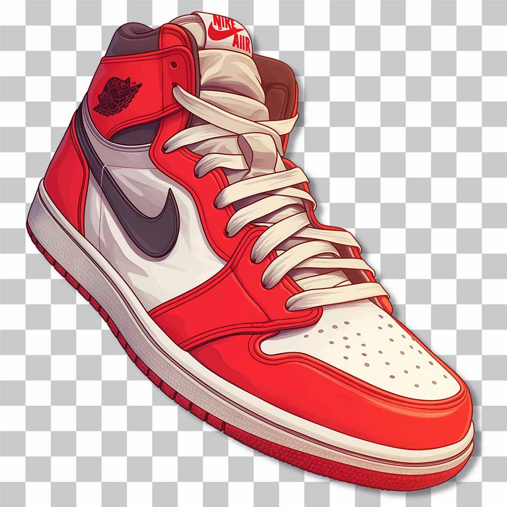 Free Colorful Nike Air Sticker - Cool Nike PNG Sticker Download