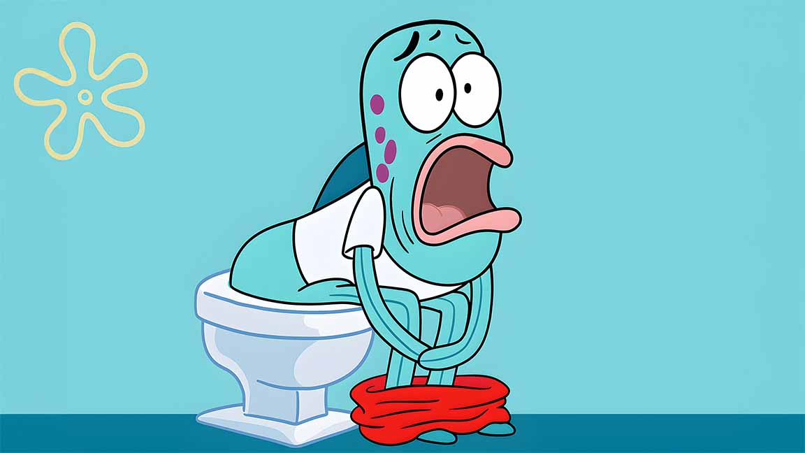 Spongebob Toilet