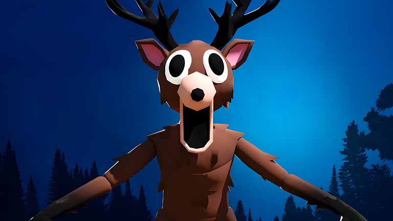 99 Nights in the Forest The Screaming Deer Horror Wallpaper 4k