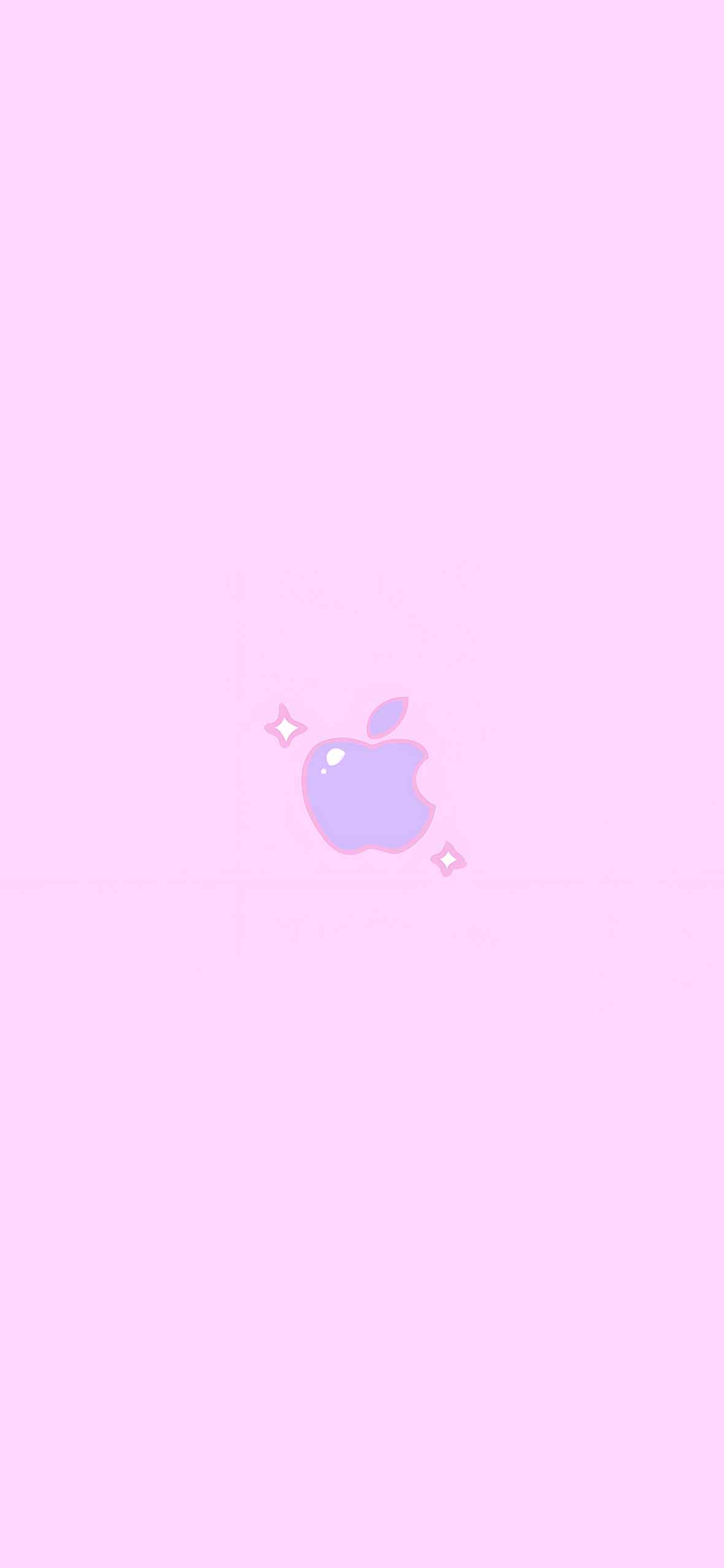 Apple Pastel Aesthetic Pink Wallpapers - Minimalist Wallpapers HD