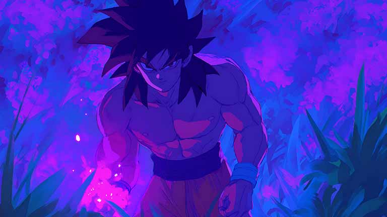 🐉 Dragon Ball Goku GIF Desktop Wallpaper - Anime GIF Wallpaper
