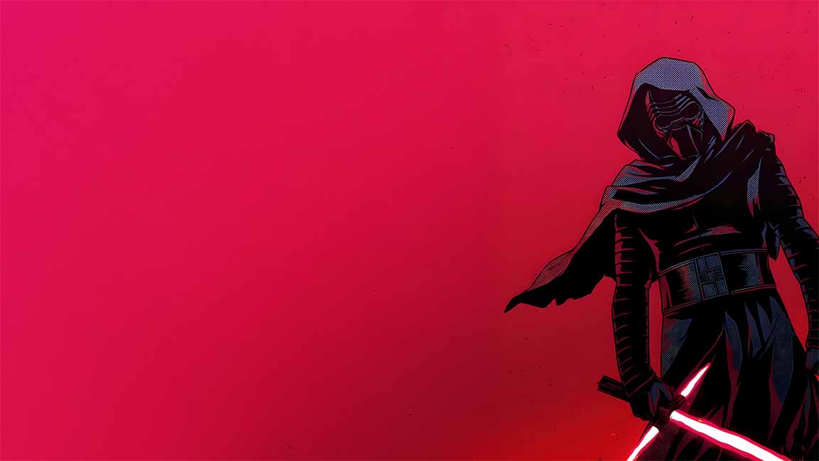 Kylo Ren Red Saber Dark Side Desktop Wallpaper - Wallpapers 4K