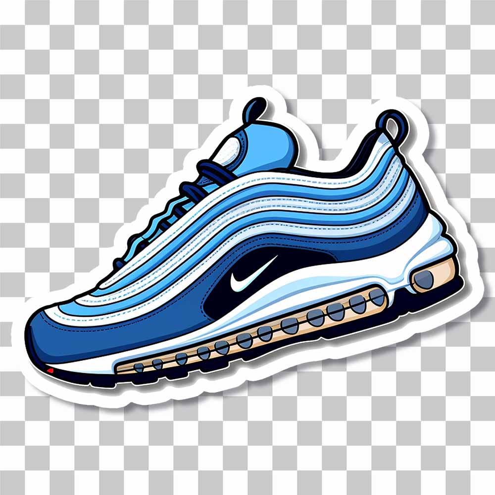 Nike Air Max 97 Cool Sticker - Best Shoes Sticker PNG