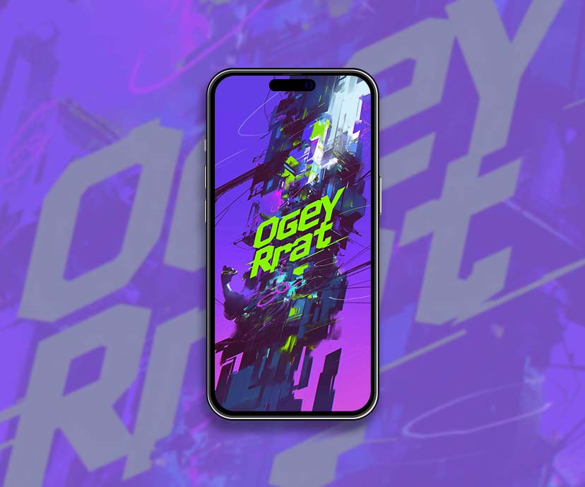 Ogey Rrat Text Glitch Meme Wallpapers - Unique Phone Wallpapers