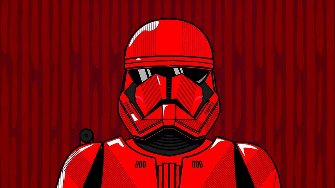 Red Sith Trooper Star Wars Red Desktop Wallpaper - 4K Wallpapers