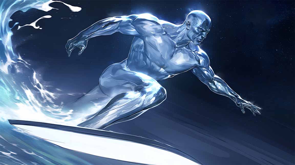 Silver Surfer Cosmic Wave Desktop Wallpaper - Wallpapers 4K & HD