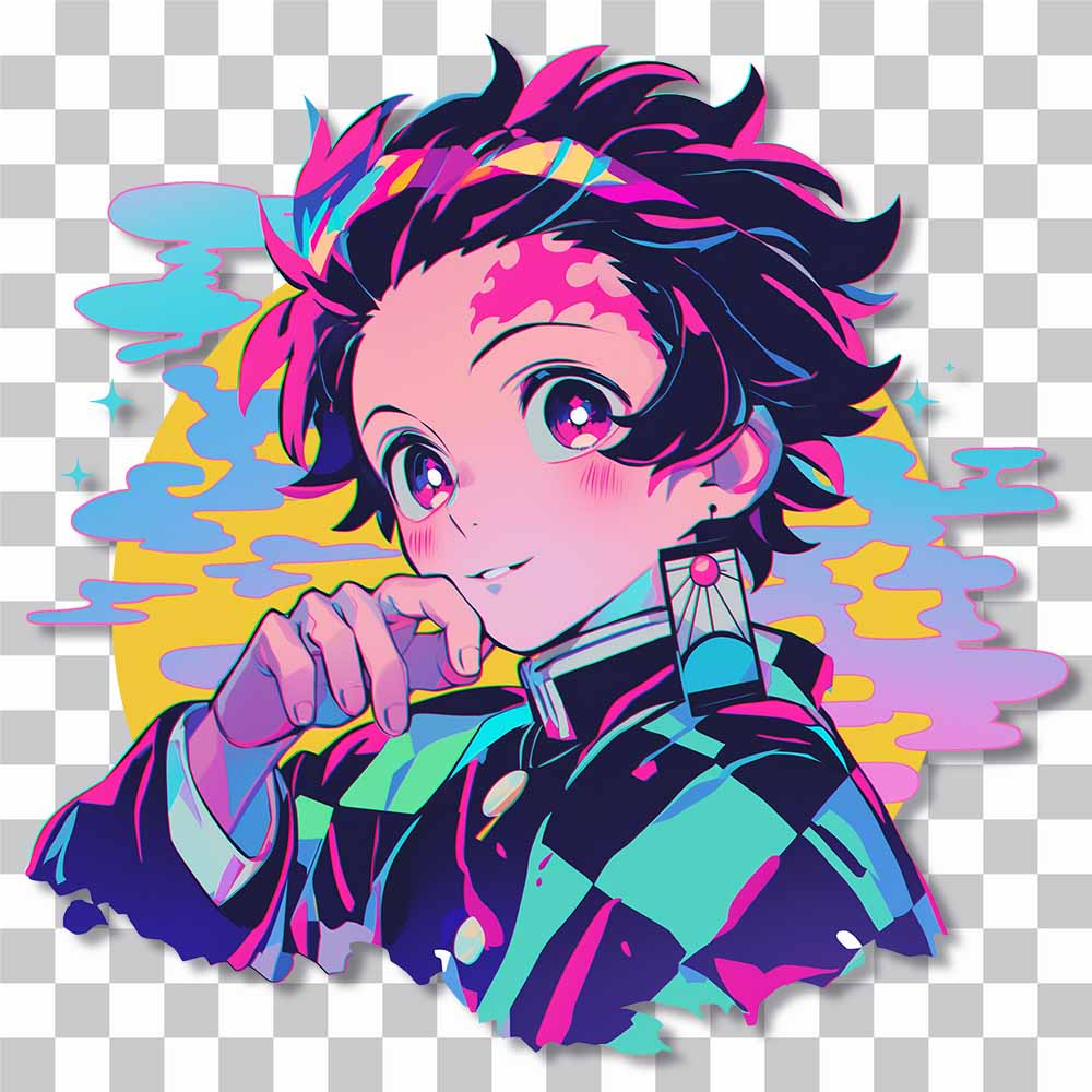 Anime Sticker PNG Collection: Free Digital Stickers Download