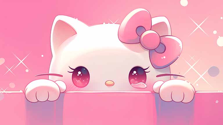 Cute Hello Kitty Desktop Wallpapers in 4K - Sanrio Wallpapers PC