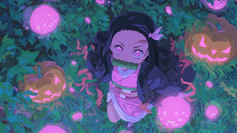 Nezuko Kamado Wallpaper 4K - Free Demon Slayer PC Wallpaper