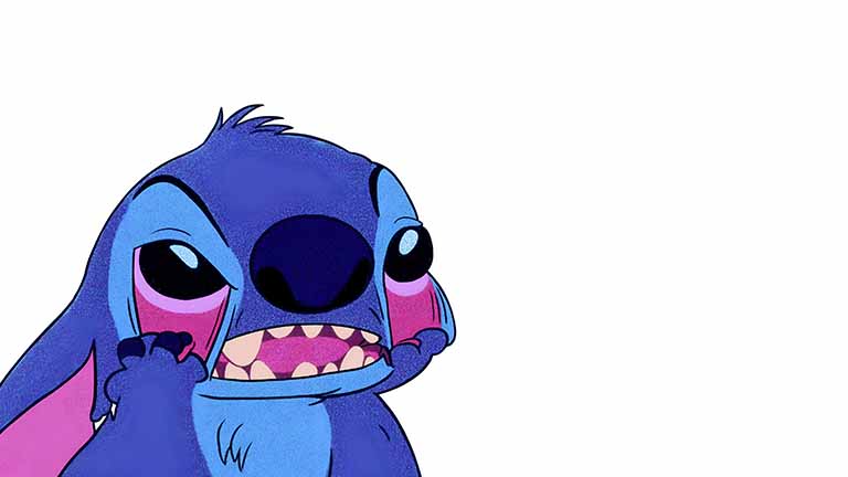 Disney Stitch Desktop Cracked Screen Wallpaper Stitch Wallpapers HD