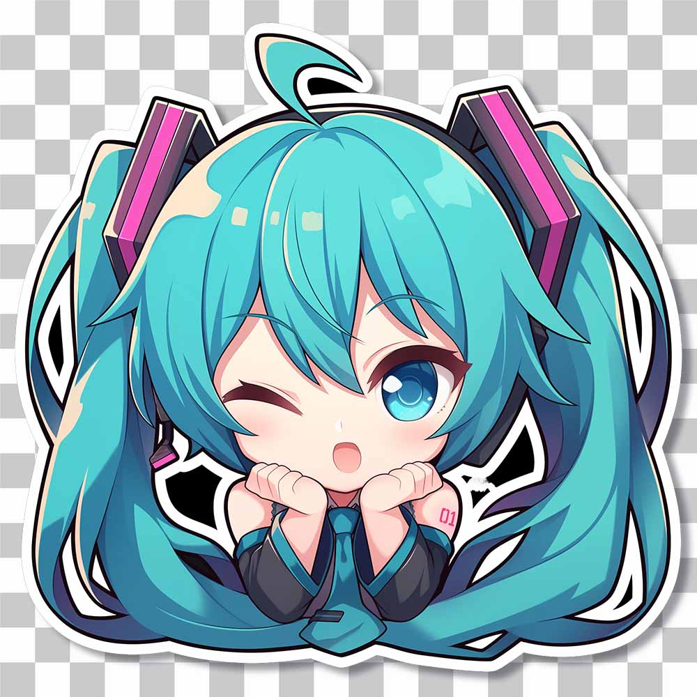 Anime Sticker PNG Collection: Free Digital Stickers Download