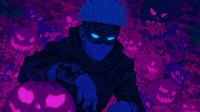 Jujutsu Kaisen Gojo Satoru 3D Render Power Desktop Wallpaper