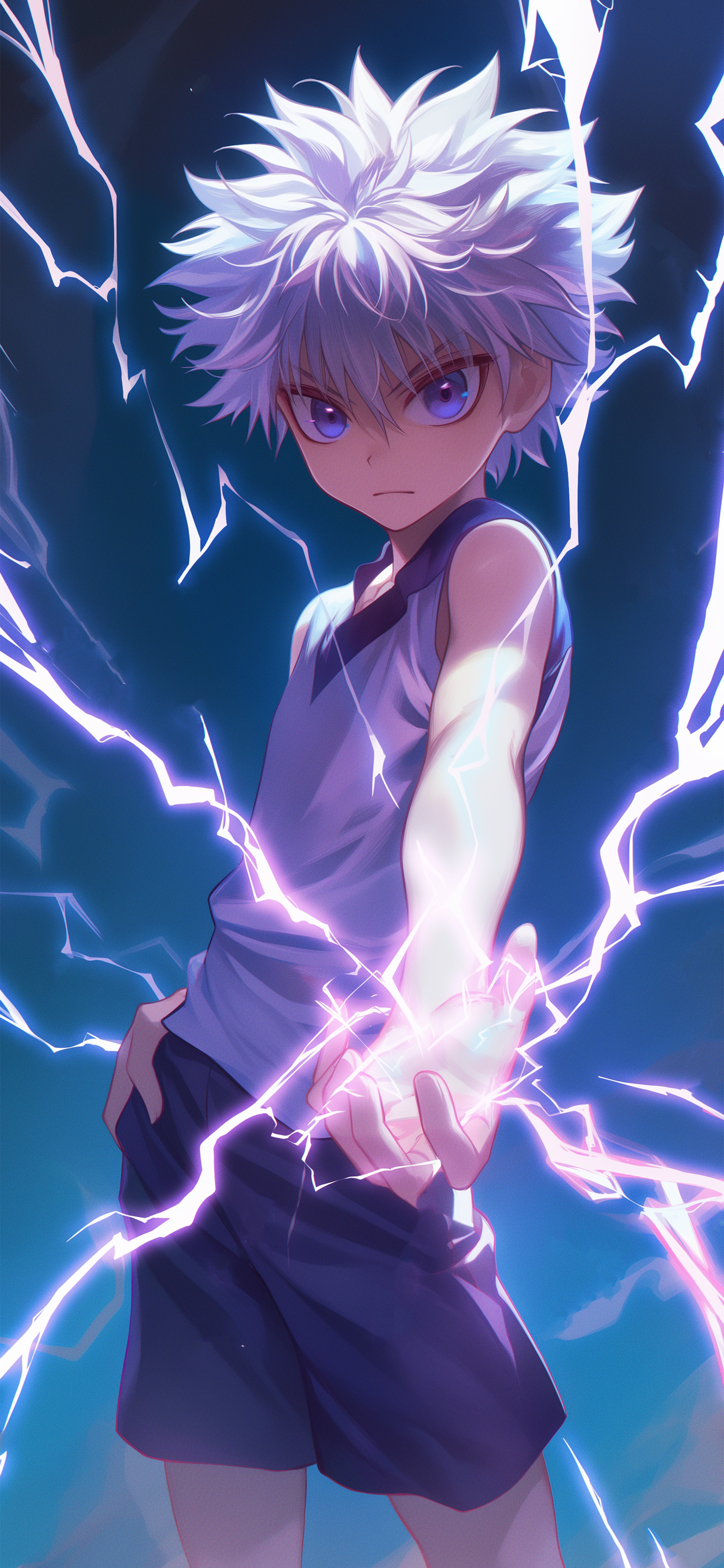 Killua Zoldyck Electric Power Anime Wallpapers - Free Wallpaper HD